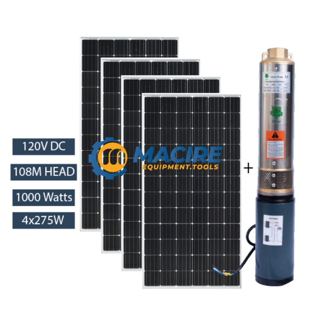 108m Head Lifter DC Submersible water Pumps 108m Head - Macire