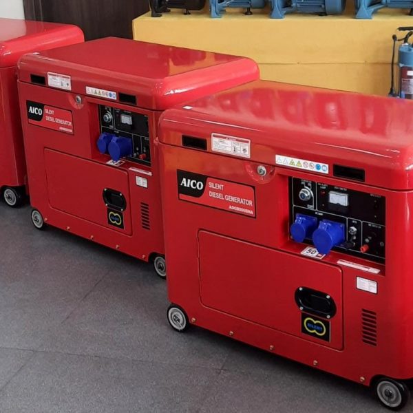 10.5kva Aico Japan Silent Diesel Generator With ATS Single Phase - Macire