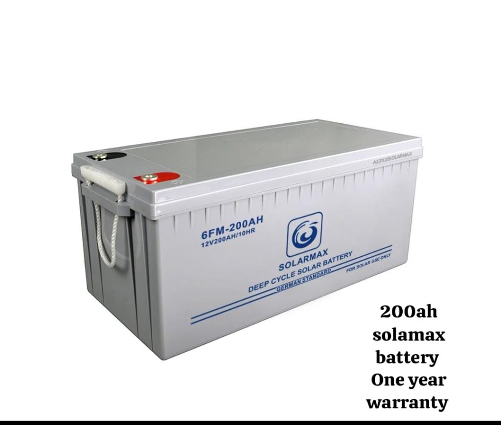 Genuine! 200ah 12v Solarmax Solar Battery - Unbeatable Performance ...