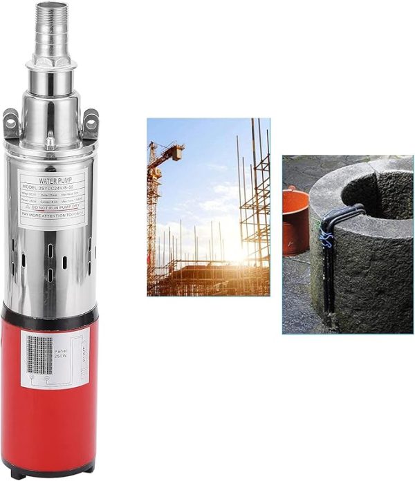60M Premier DC Solar Submersible Pump – 250W 24V - Macire Macire ...