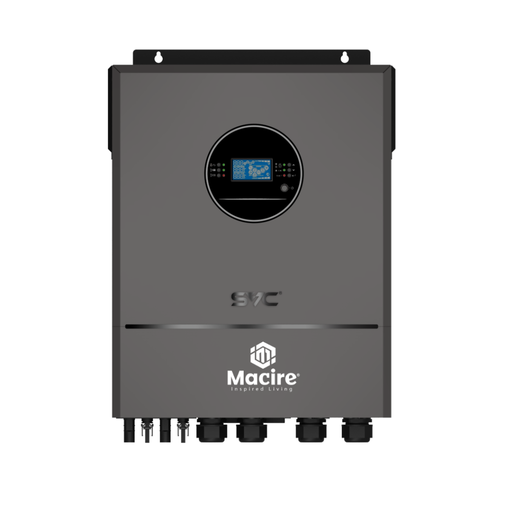 6kw 48v SVC Hybrid Solar Inverter - 6000w 100A MPPT - Macire