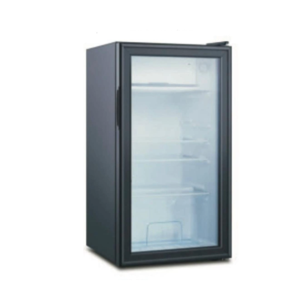 65L Premier Glass Door Refrigerator – Compact Beverage Display Cooler ...